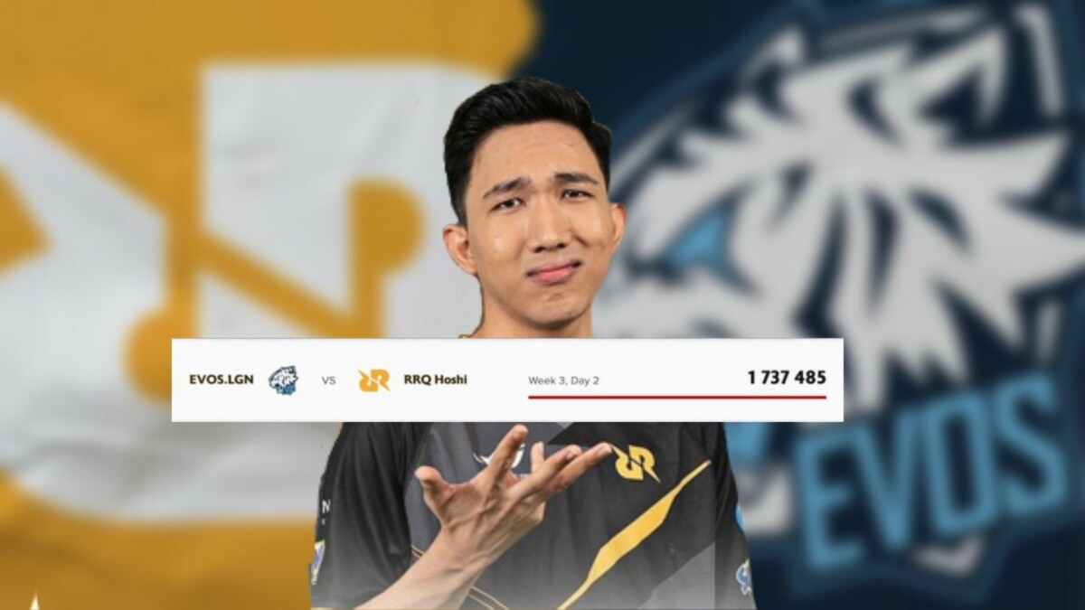 EVOS Legends vs RRQ Hoshi Tembus Rekor Baru Peak Viewers MPL ID S9 ...
